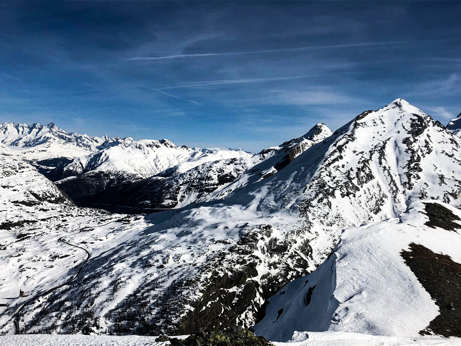 Ski de randonnée au Col du Simplon | Nicolas ANNEREAU
